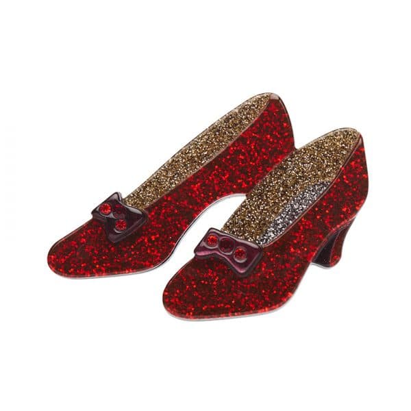 Ruby Slippers brooch 2022 - Wild Brooches